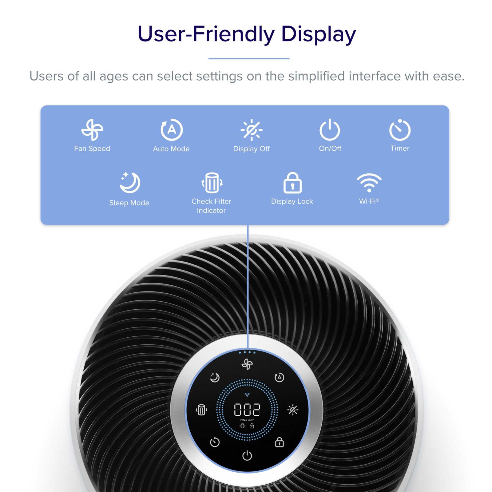 Levoit Core 400S Smart H13 True HEPA Air Purifier (Core400SWH) - BrightVivo